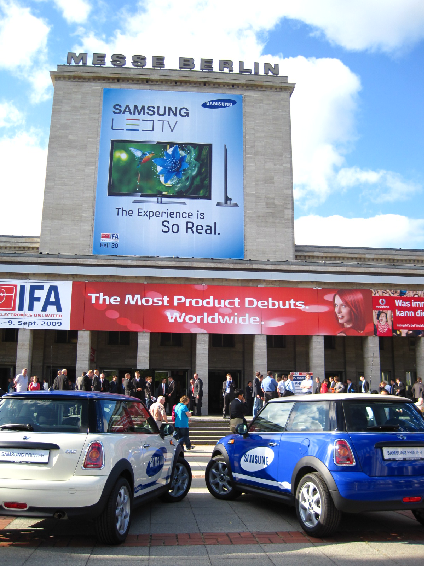 (IFA 2009)BMW '미니'와 함께 한 삼성전자 | 아주경제