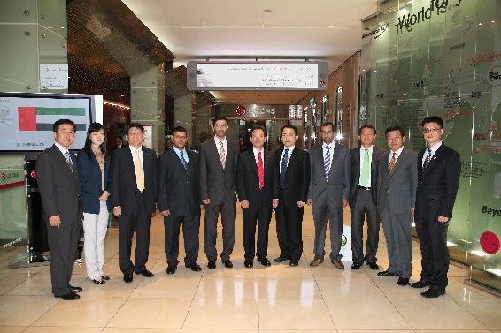 UAE 국방부 관계자 LG CNS 본사 방문 | 아주경제